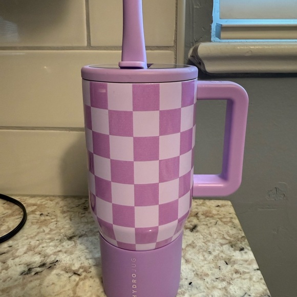 HydroJug | Dining | Hydrojug Lavender Checkered Bottle With Handle ...